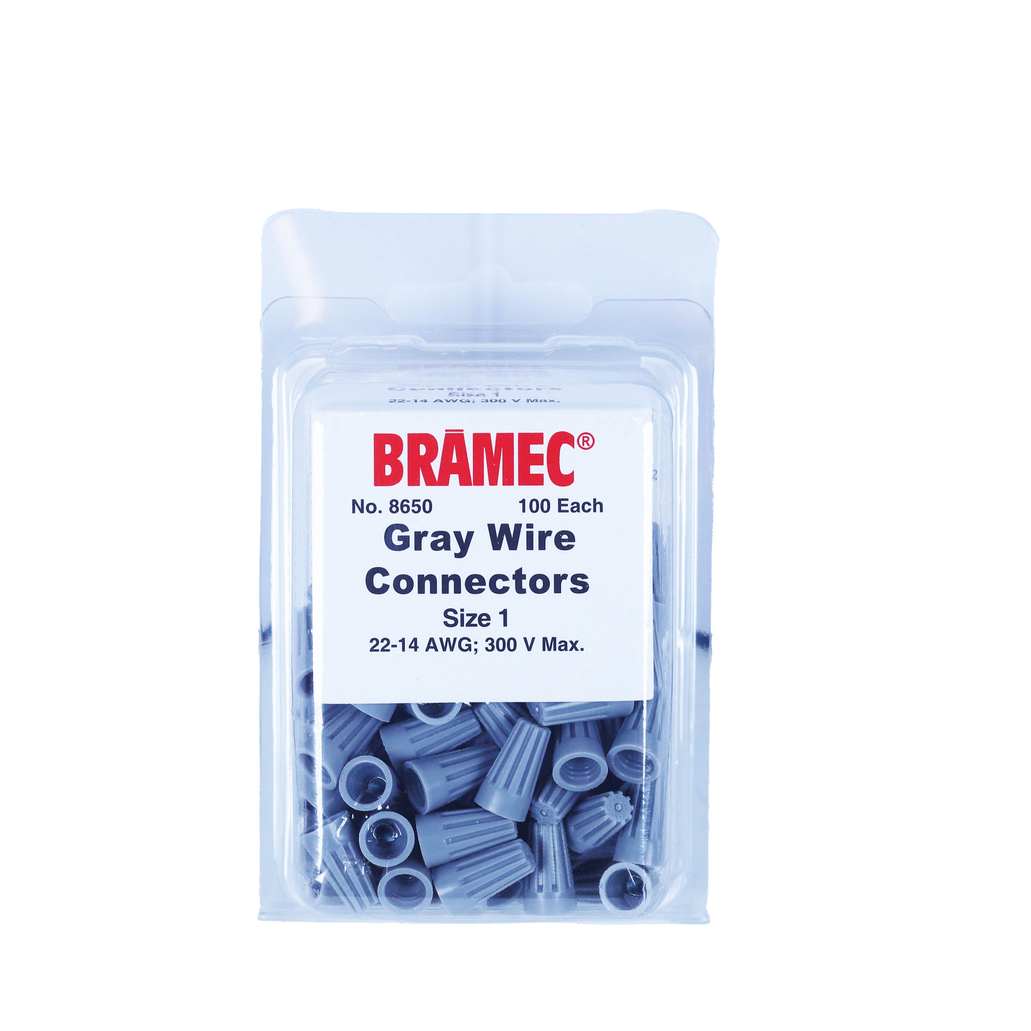 8650 - Bramec gray wire connectors – RefCo Supply USA