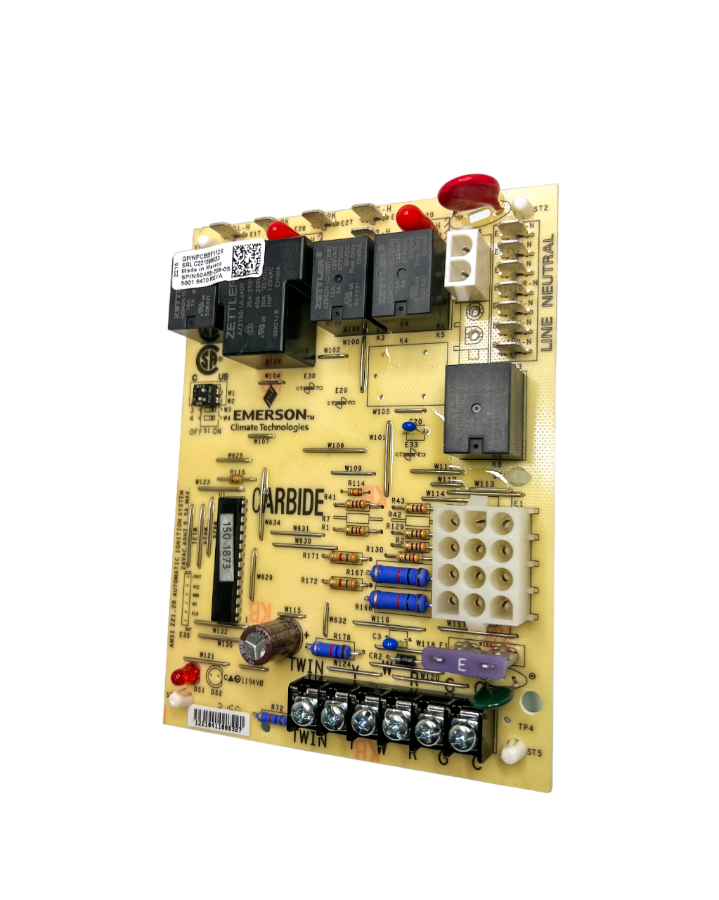Goodman/Amana - PCBBF112S Furnace Control Board – RefCo Supply USA