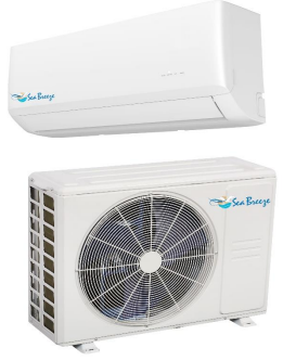 Seabreeze 19 SEER 115V HEATPUMP 12K MINI SPLIT SYSTEM – RefCo Supply USA